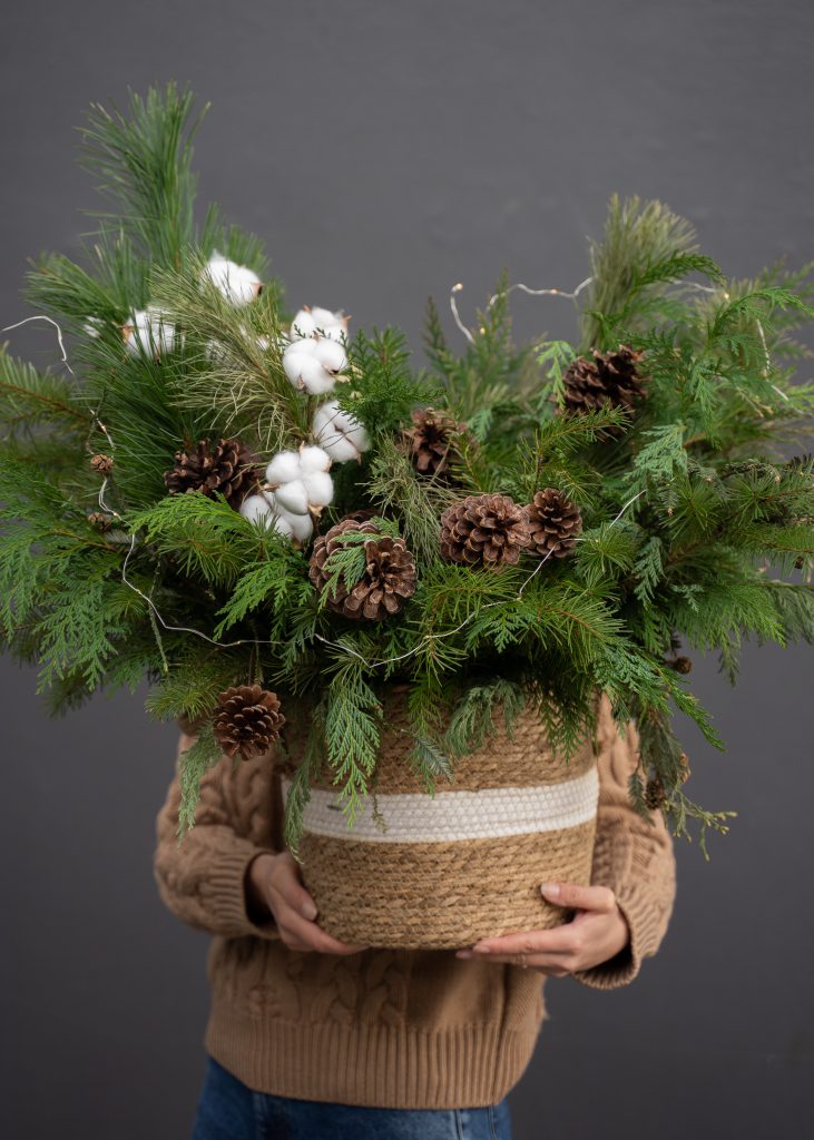 Winter Wonderland | XL Bloom Basket | Flower Delivery San Francisco
