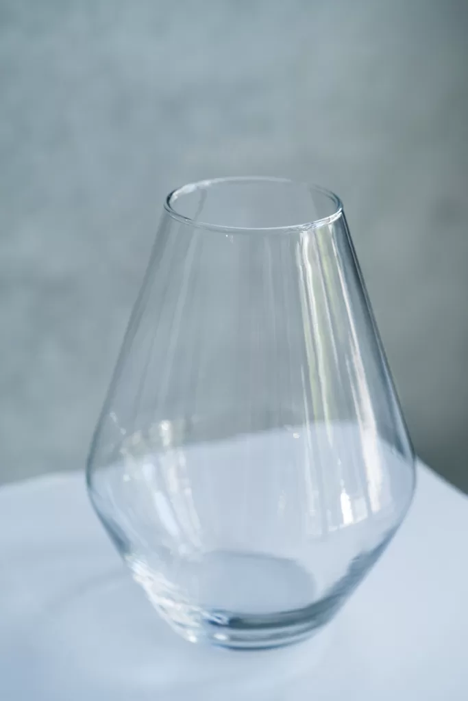 Pyramid Glass Vase | San Francisco Flower Shop Gifts